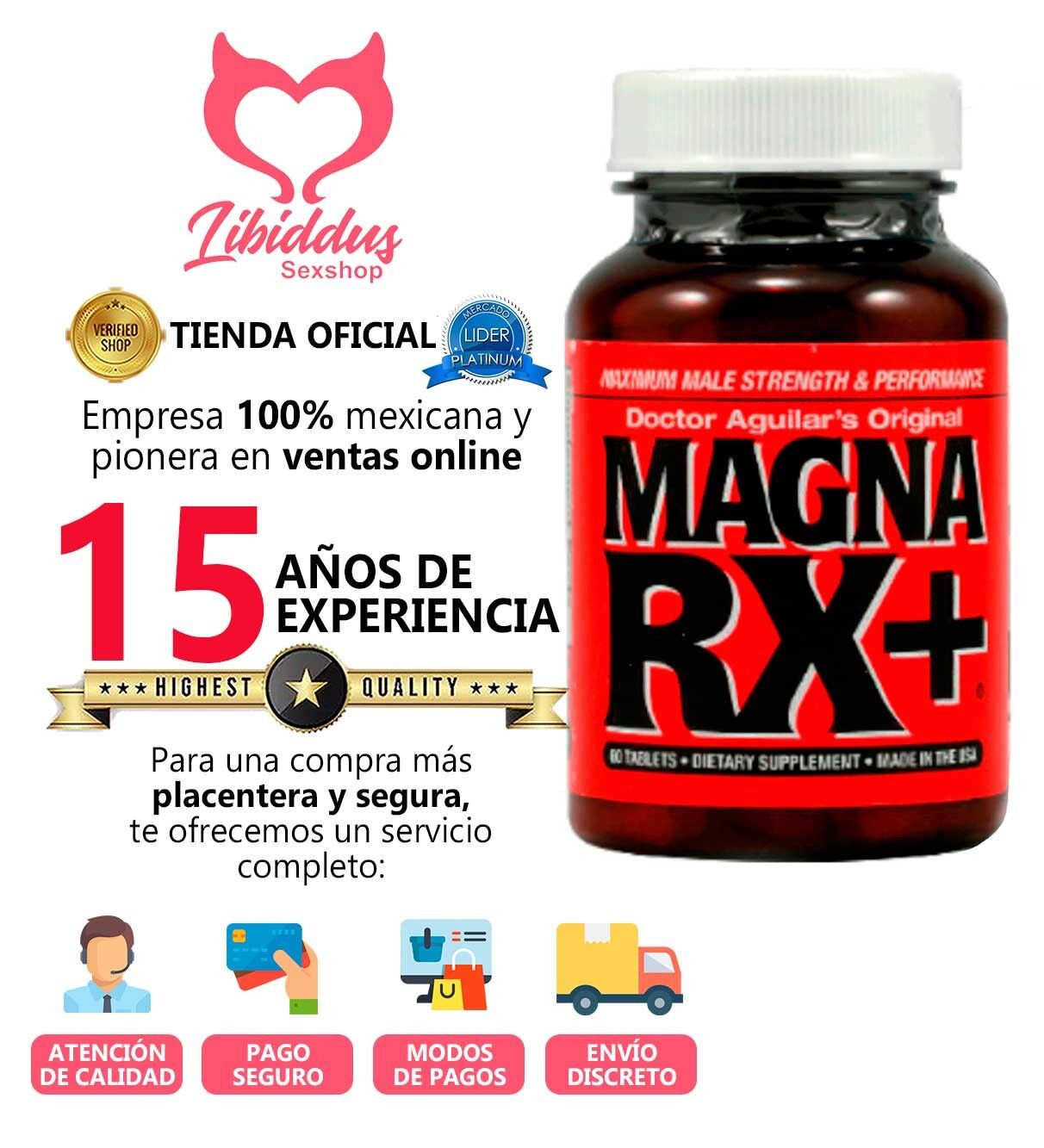 Magna RX Potencia sexual en 60 caps - Libiddus México